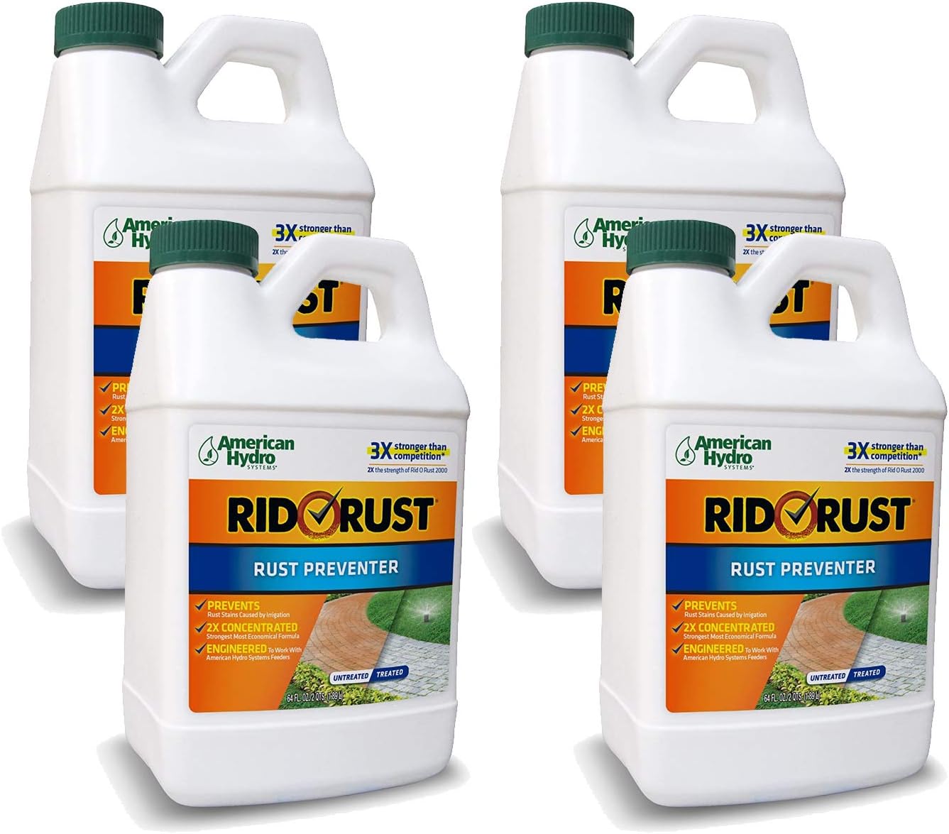 Amazon.com: American Systems Rid O' Rust 64 oz. Rust Preventer Y ...