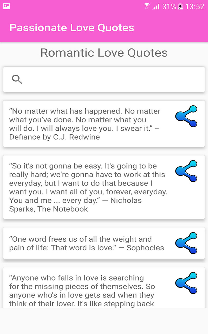 Passionate Love Quotes For Him