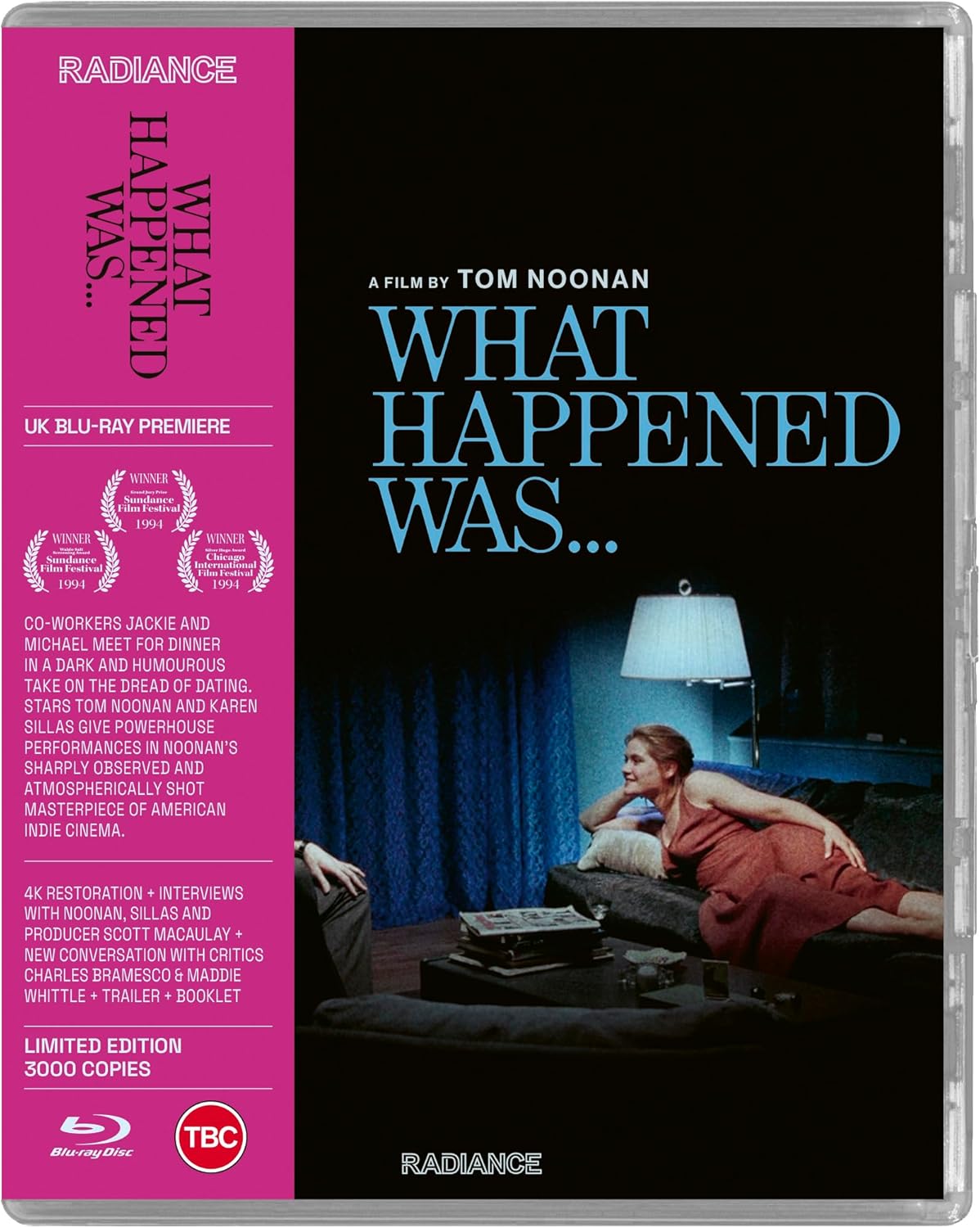 What Happened Was…(Limited Edition) [Blu-ray] [Region A & B & C]: Amazon.co.uk: Tom Noonan ...