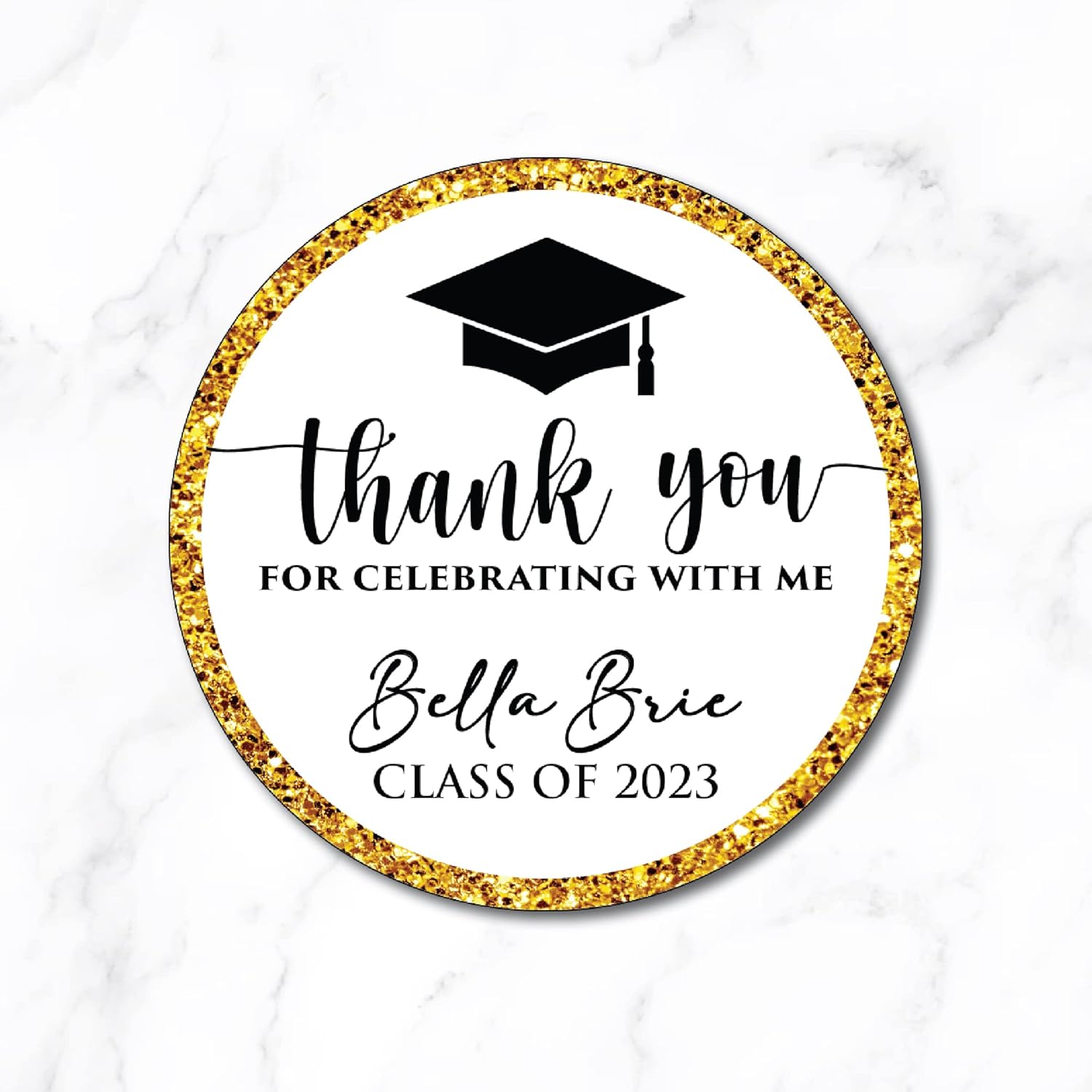 Amazon.com: Personalized Graduation 2023 Stickers, Custom Class of 2023 ...