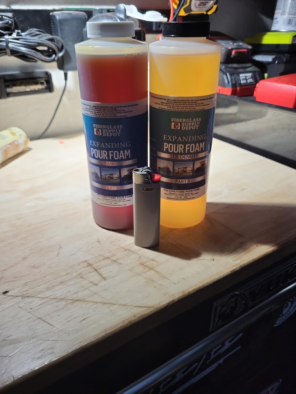 $9/mo - Finance 2 Lb Density Expanding Pour Foam, 2 Part Polyurethane ...