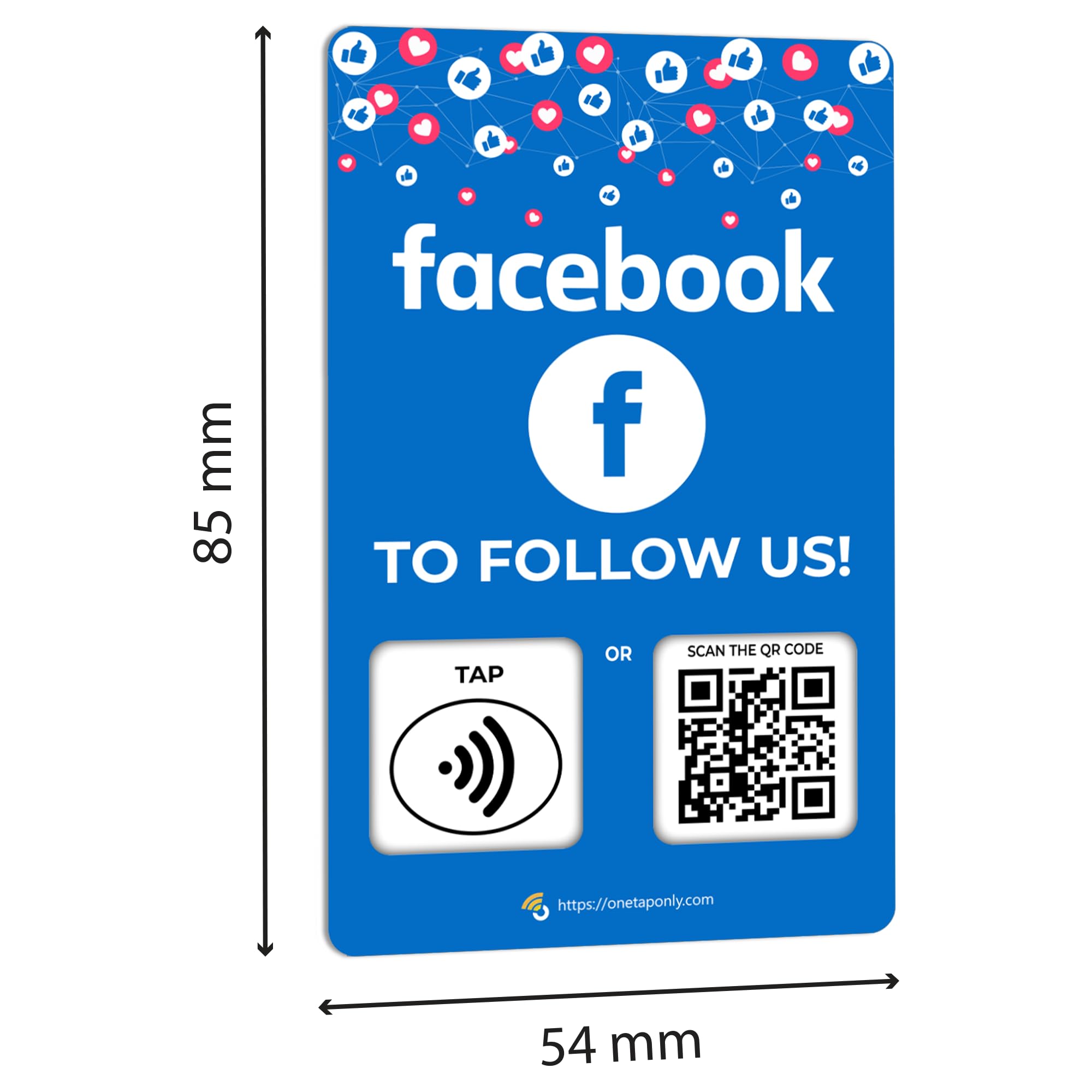 Social Review Tap Card | Review QR Code | Contactless Review Card | NFC ...