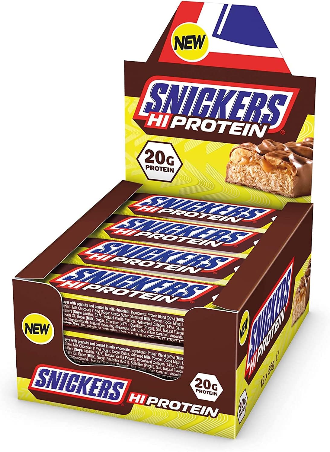Amazon.com: Snickers Barras - Barras bajas en azúcar y alto contenido ...