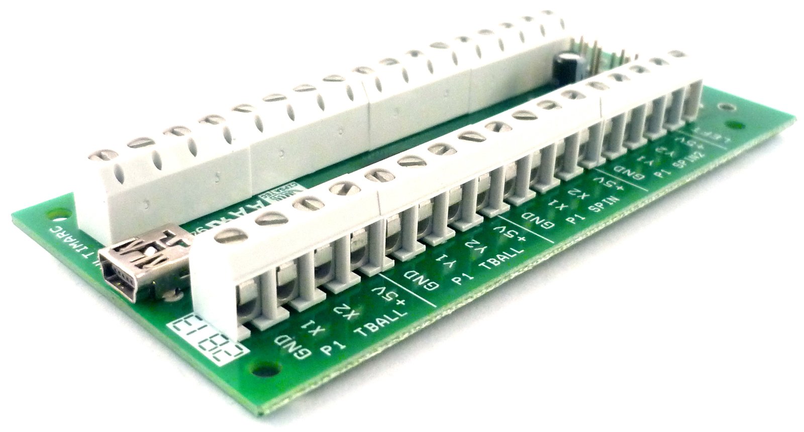 Ultimarc Opti-PAC Interface With USB Cable - Trackballs, Spinners ...