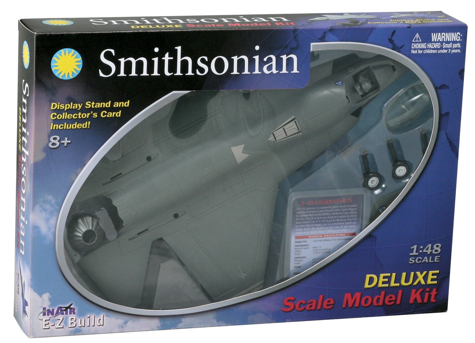 Smithsonian Scale Model Kits InAir SMITHSONIAN E Z Build 3pc Set