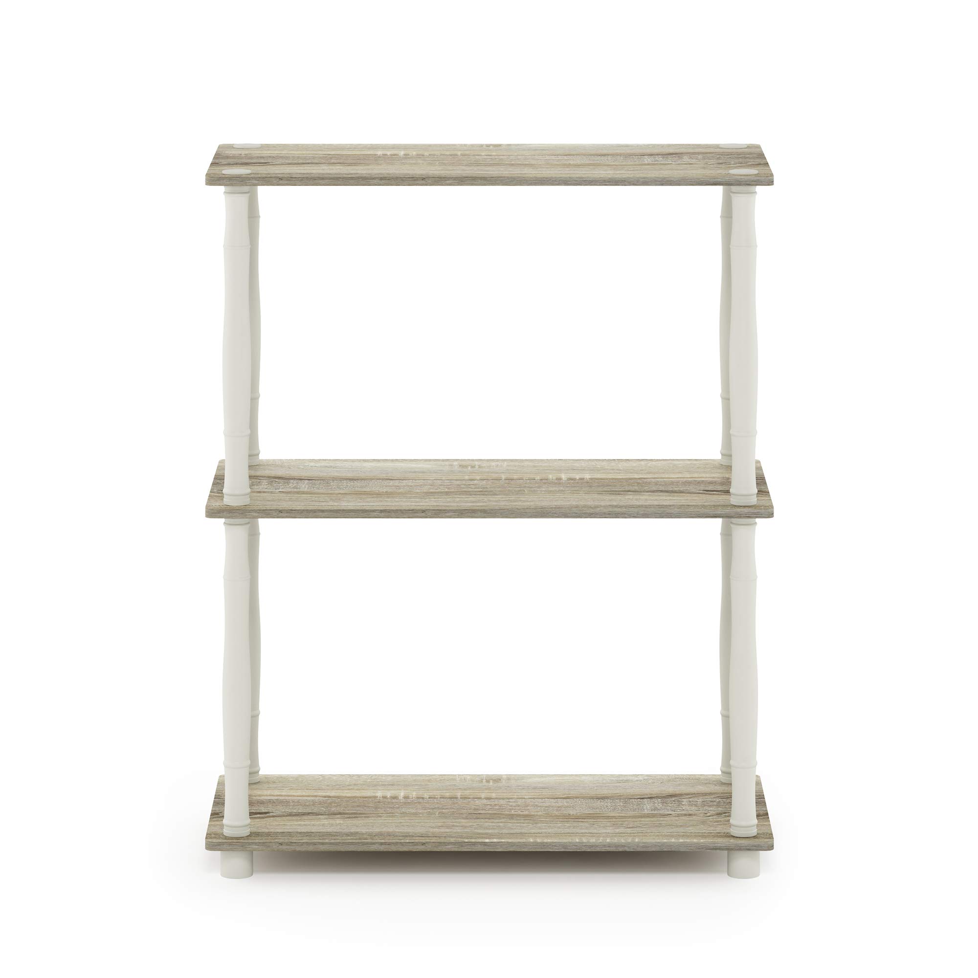Snapklik.com : Furinno Turn-N-Tube 3-Tier Compact Multipurpose Shelf ...