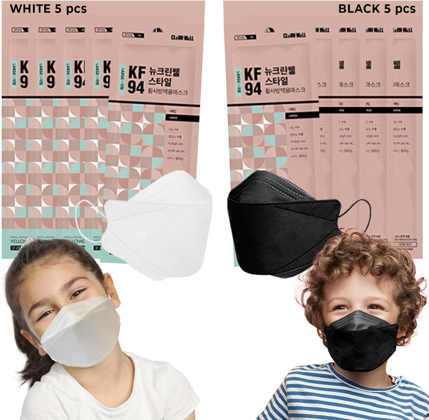 Amazon.com: [LG Airwasher] KF94 Disposable Face Mask, 10 Pack - Made in ...