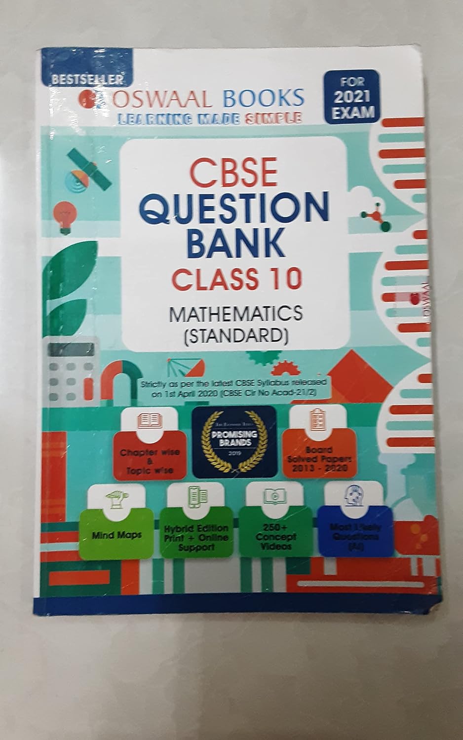 Oswaal CBSE Question Bank Class 10 Mathematics Standard Book ...