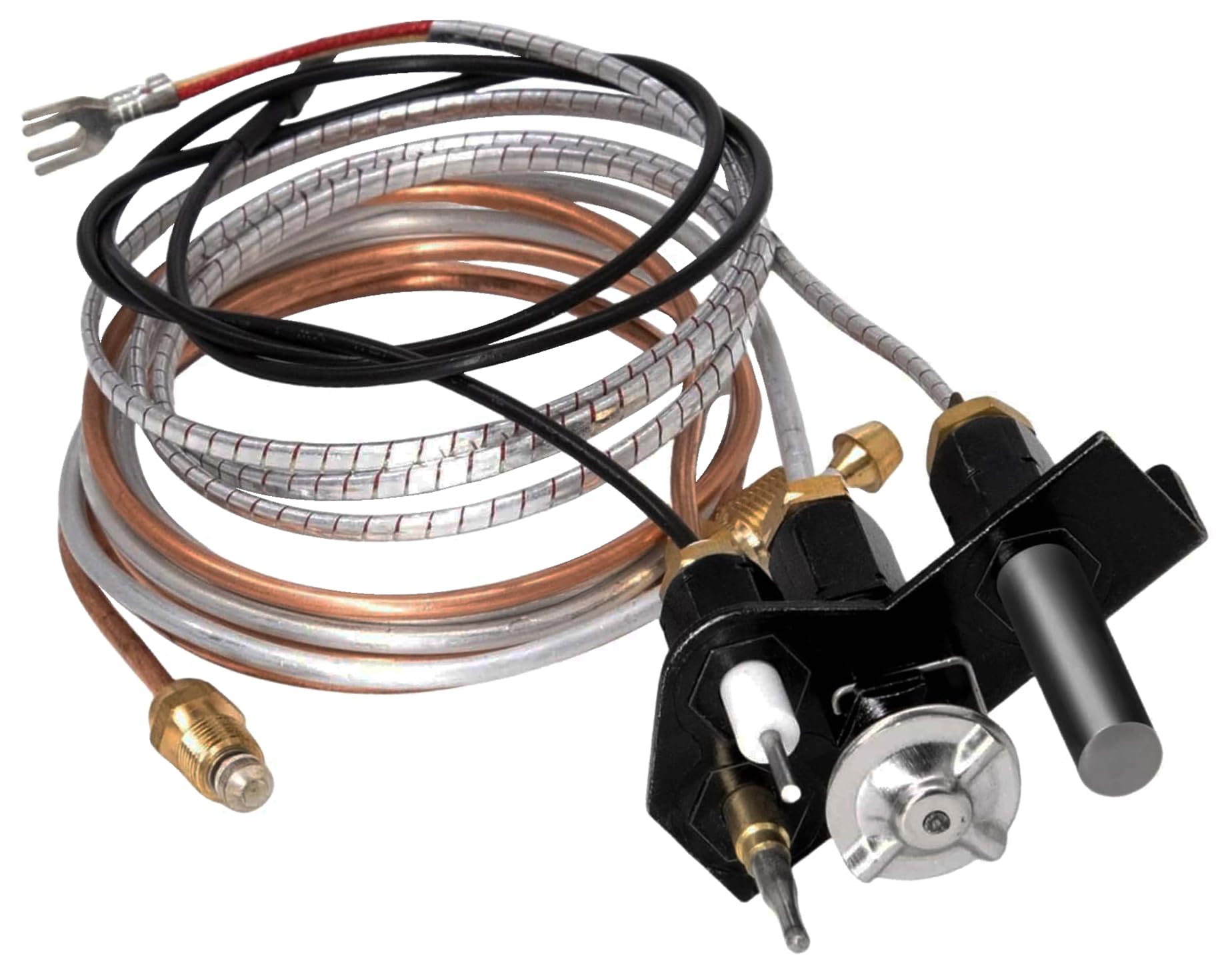 Amazon.com: Viefow Natural Gas Pilot Assembly with Flame Sensor Fits ...