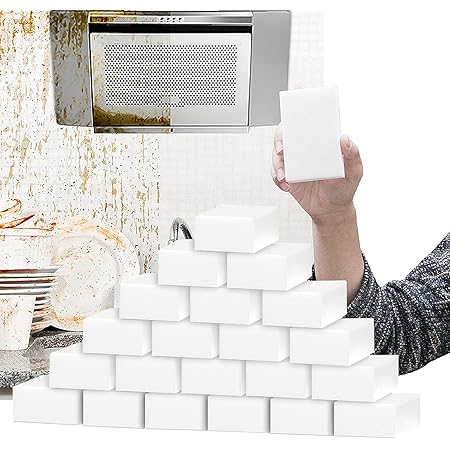 Amazon.com: 100 Pack Magic Sponge Eraser, Melamine Sponge Foam, Non ...