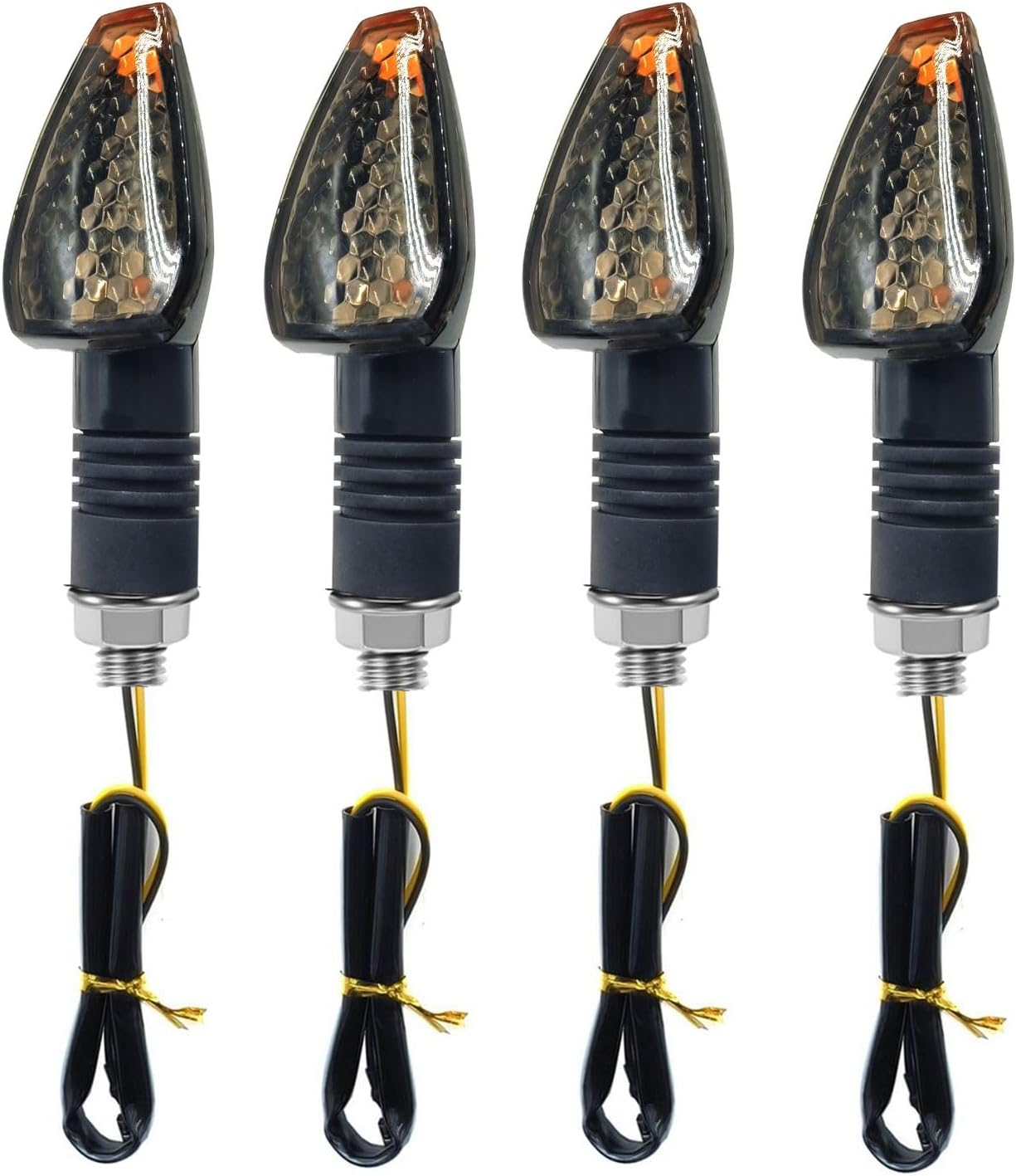 Amazon.com: SPNUVR Universal 4PCS Motorcycle Turn Signals 12V 14 LED ...