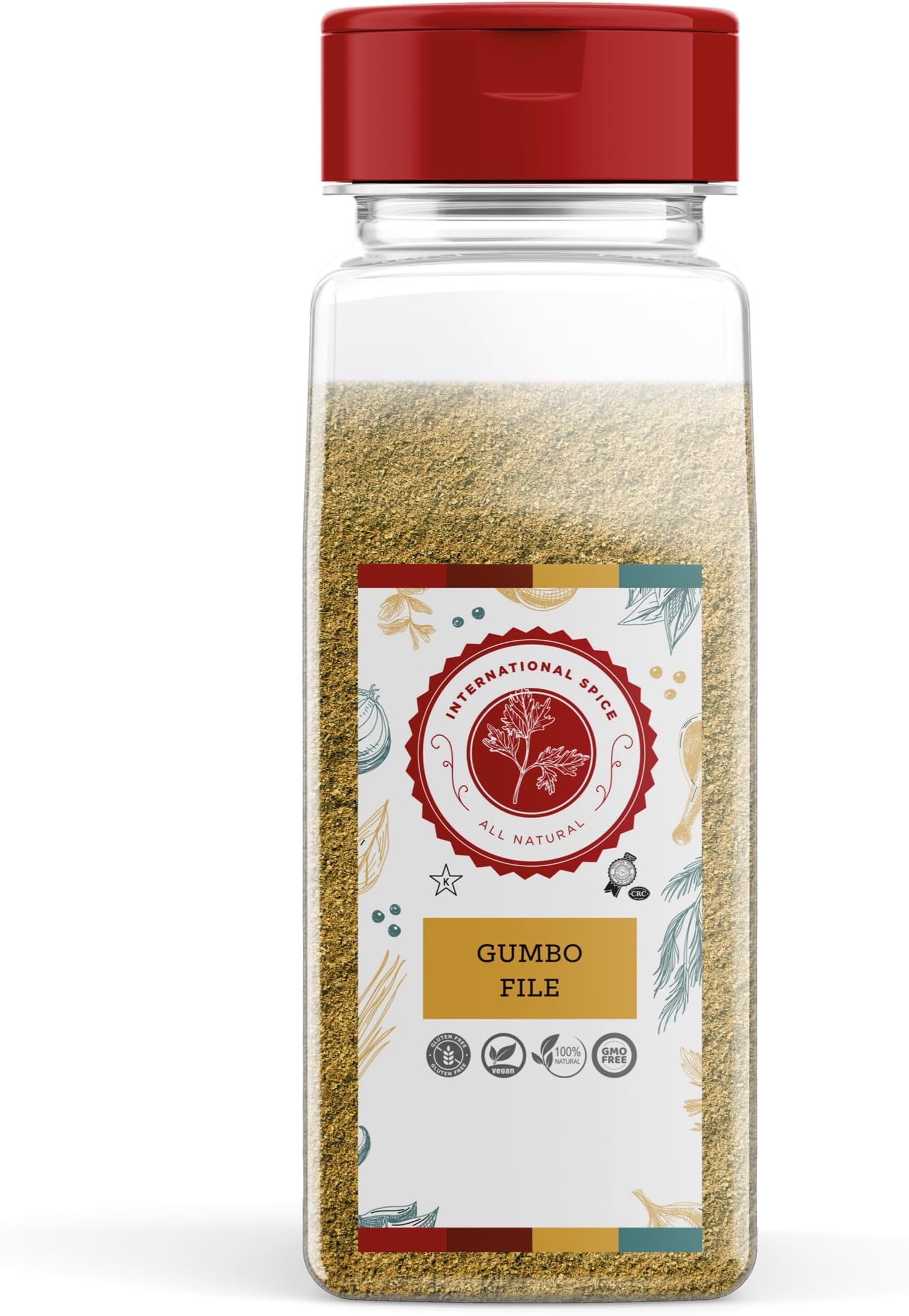 Amazon.com : Gumbo File Powder Seasoning Mix by International Spice ...