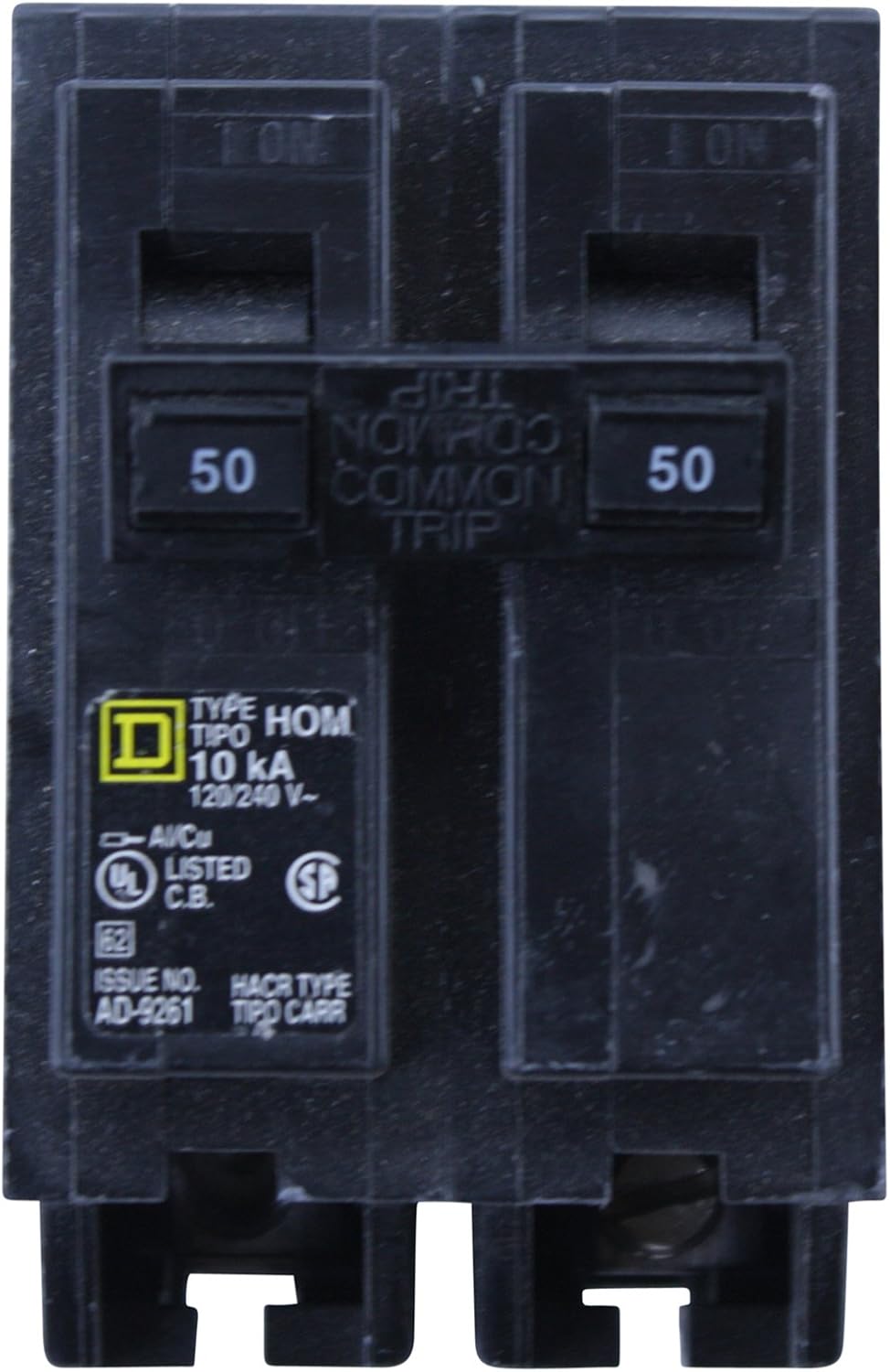 Amazon.co.jp: Square D HOM250 Type HOM Homeline 2 Pole 50A 120/240V ...