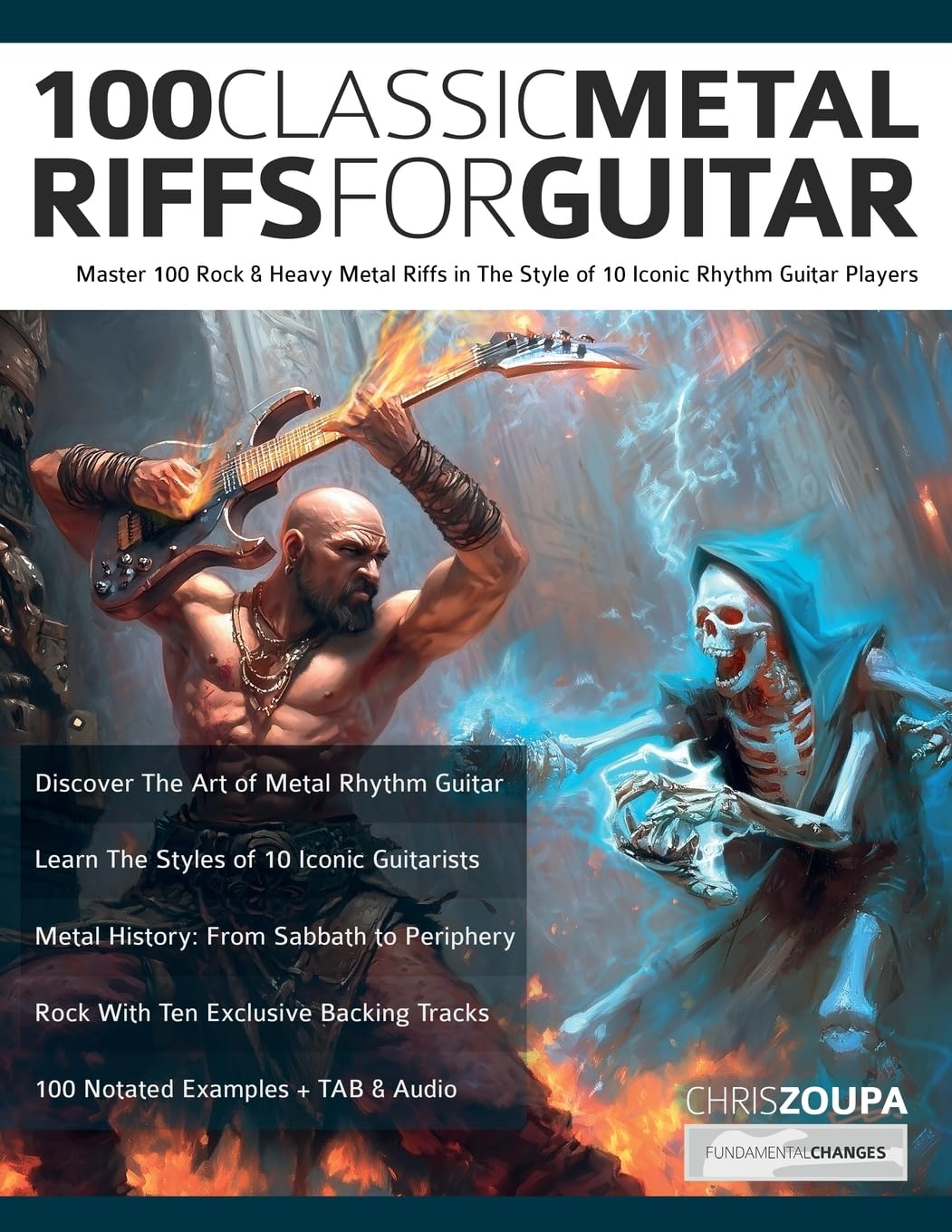 100 Classic Metal Riffs For Guitar: Master 100 Rock & Heavy Metal Riffs ...