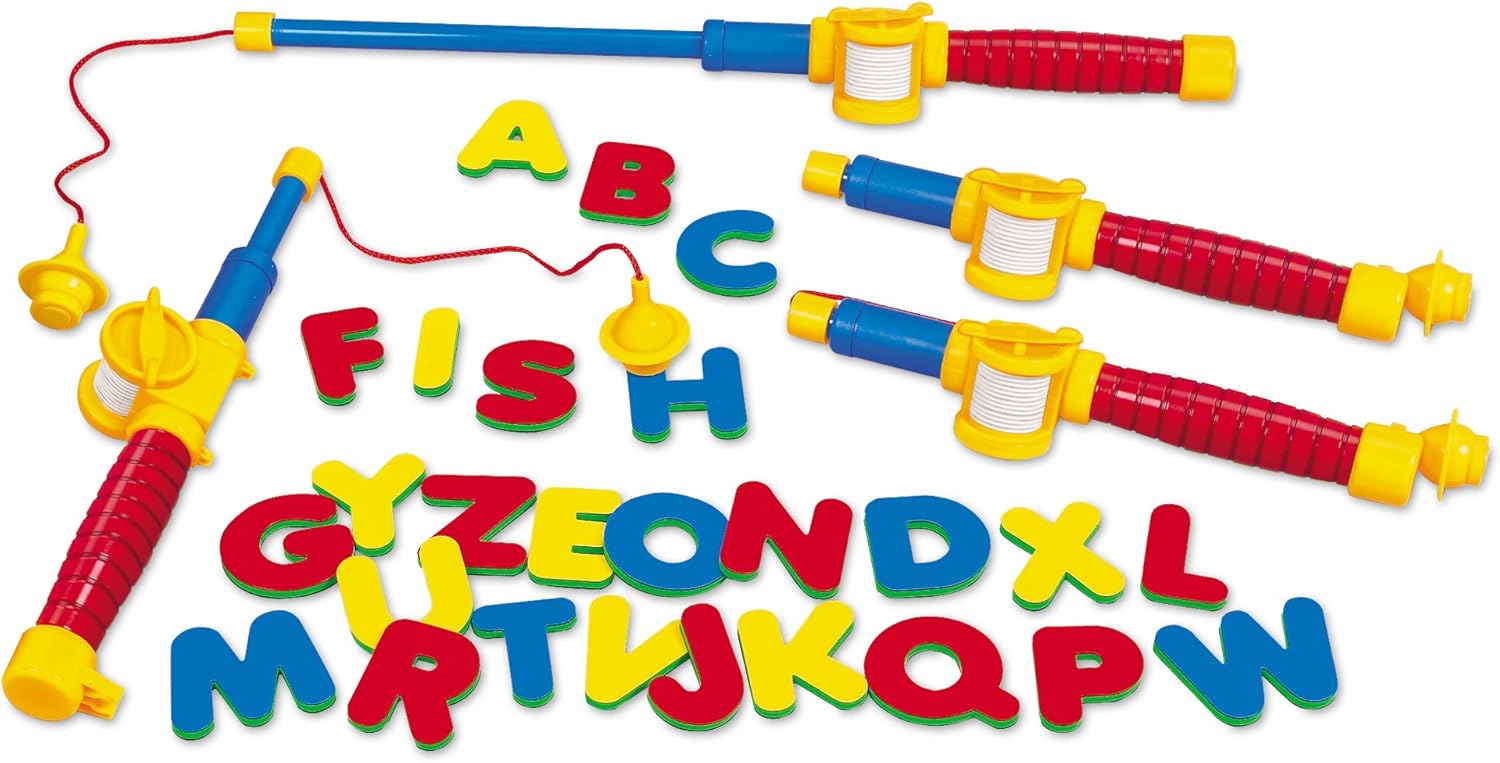 Magnetic Alphabet Fishing Set : Amazon.co.uk: Home & Kitchen