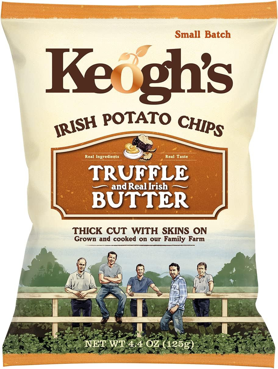 Amazon.com: Keogh's Truffle and Real Irish Butter Potato Chips 10x125g ...