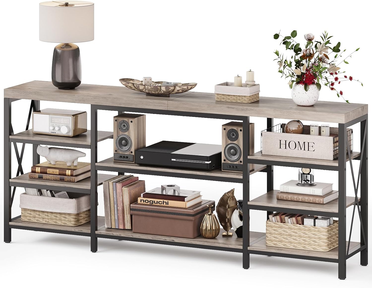 Amazon.com: LGHM Console Table, Extra Long Entryway Table, 70.9 Inch ...
