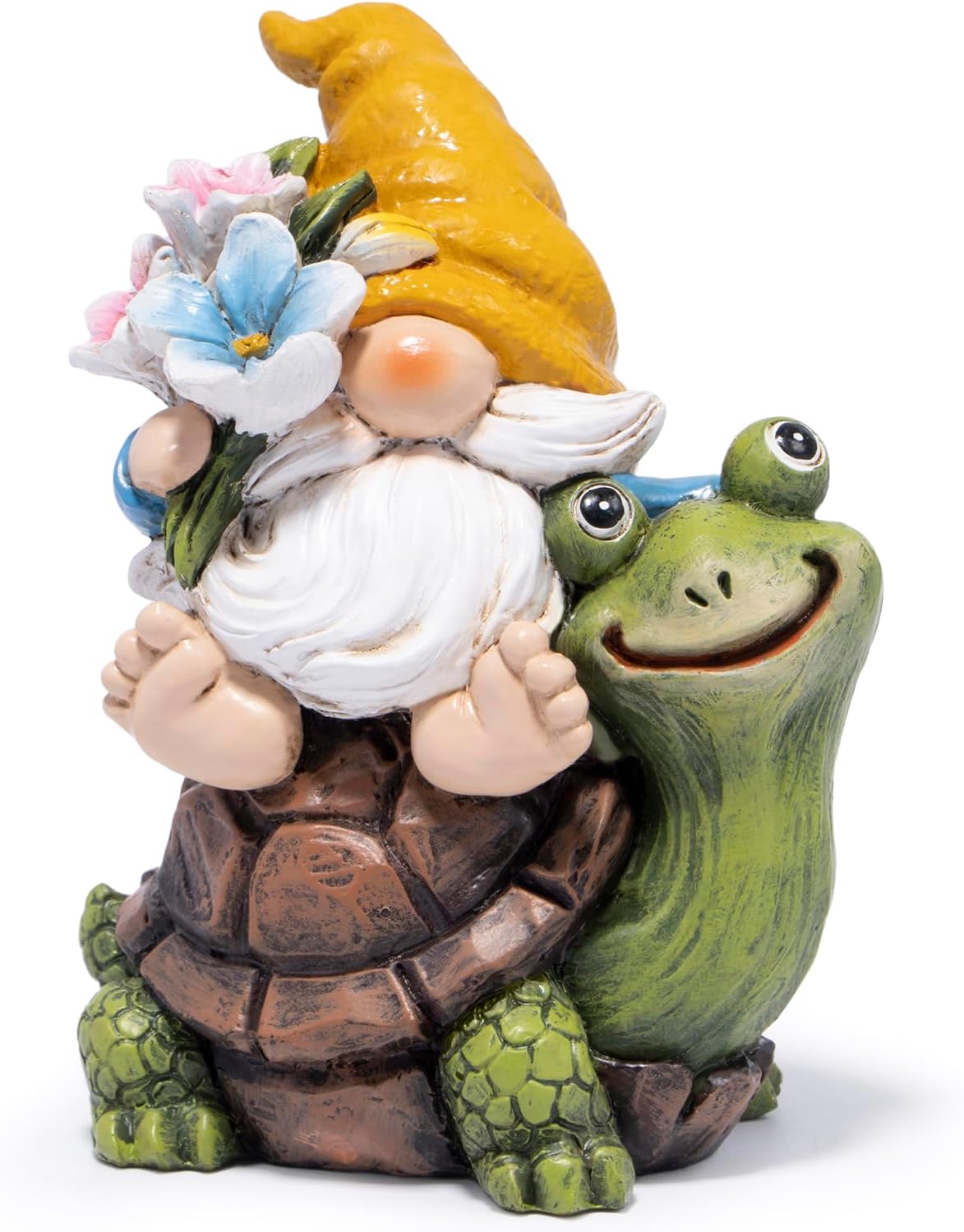 Amazon.com: Hodao Spring Garden Gnome Decoration Flower Animal ...
