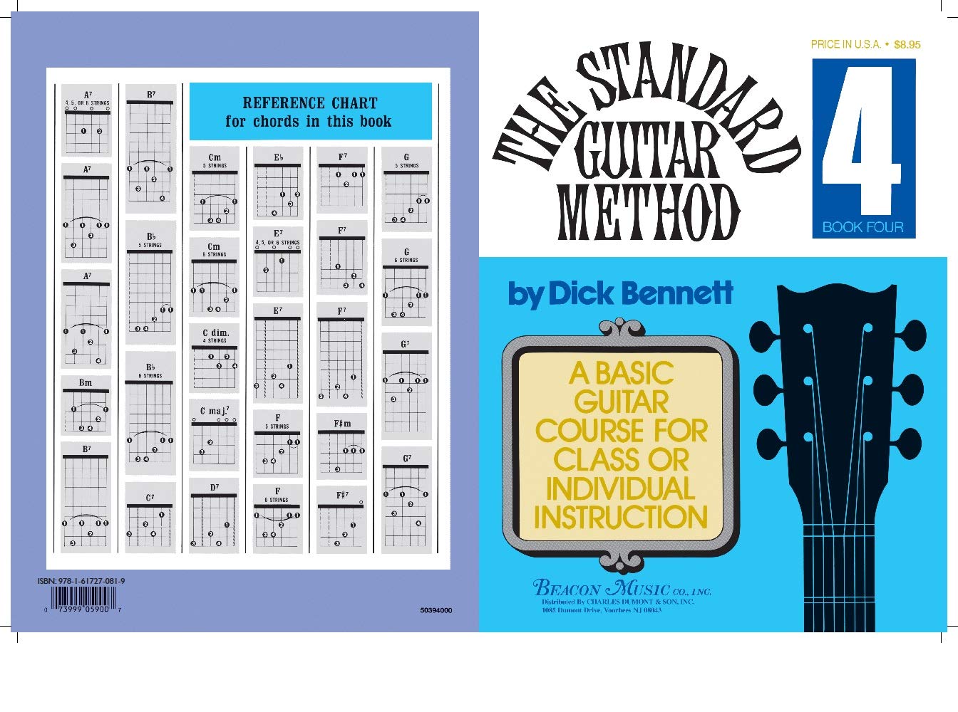 The Standard Guitar Method Book 4 - Kindle edition by Bennett, Dick ...