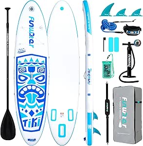 FunWater Stand up Paddle Board Inflatable Paddleboard Ultra-Light ...