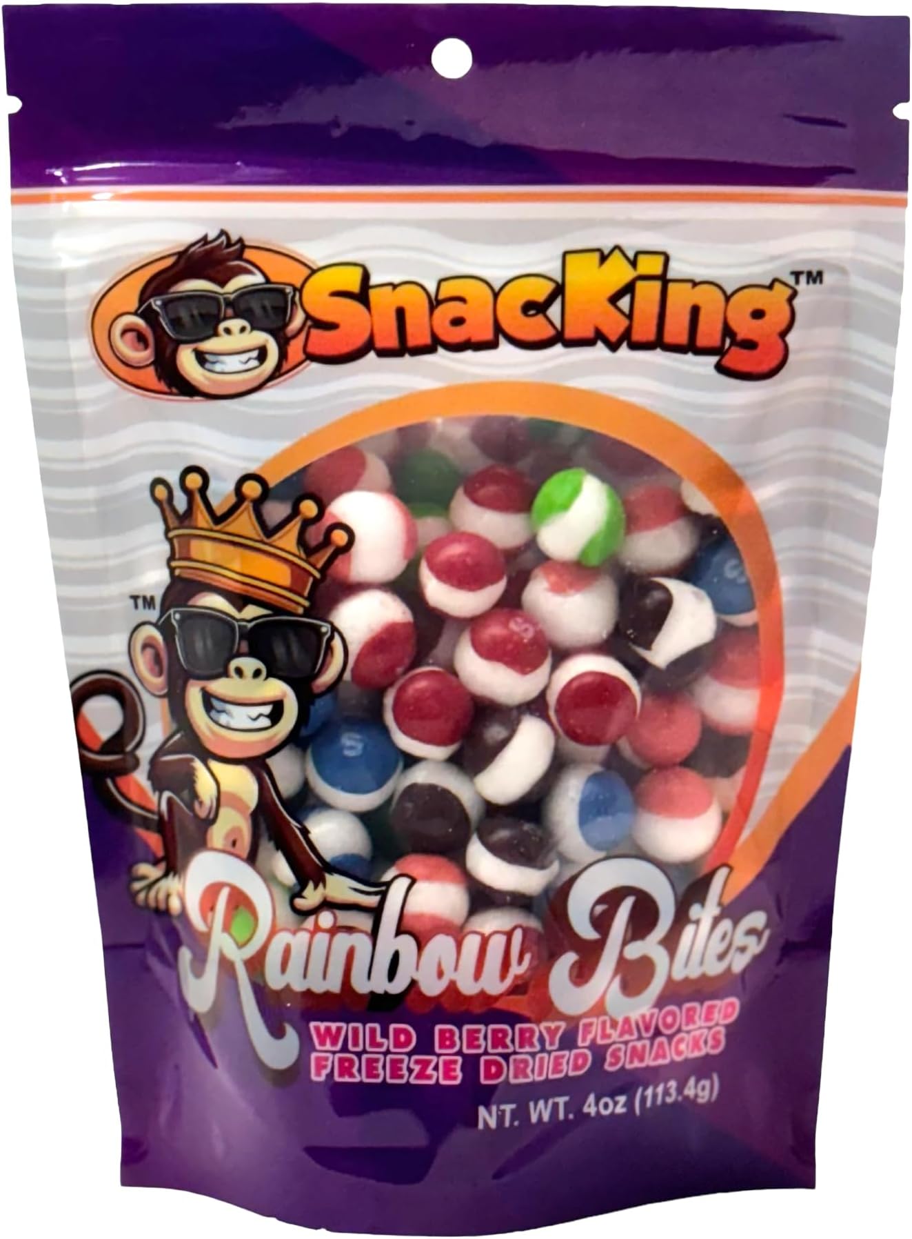 Amazon.com : Premium Freeze Dried Candy - Rainbow Bites/Wild Berry ...