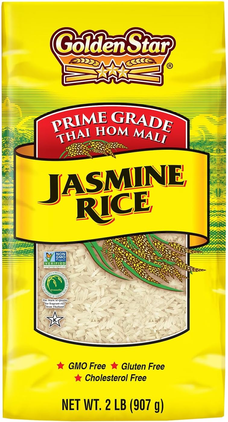 Amazon.com : Three Ladies Rice (Jasmine Extra Super Quality, 25 lbs ...