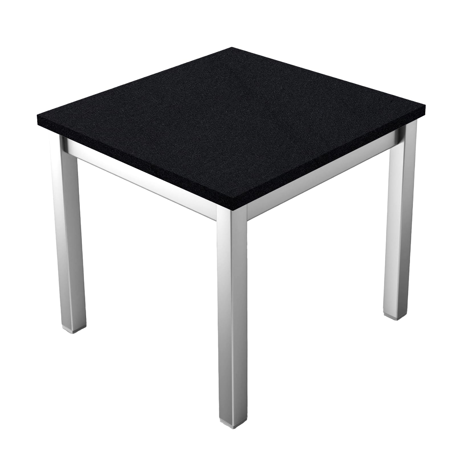 Amazon.com: Black Square Fitted Tablecloth 34x34 Inch Elastic Card ...