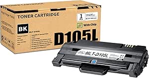 Amazon.com: 1 Pack MLT-D105L Toner Cartridge, Compatible for Samsung CF-650 SF-650 SF-650P ML ...