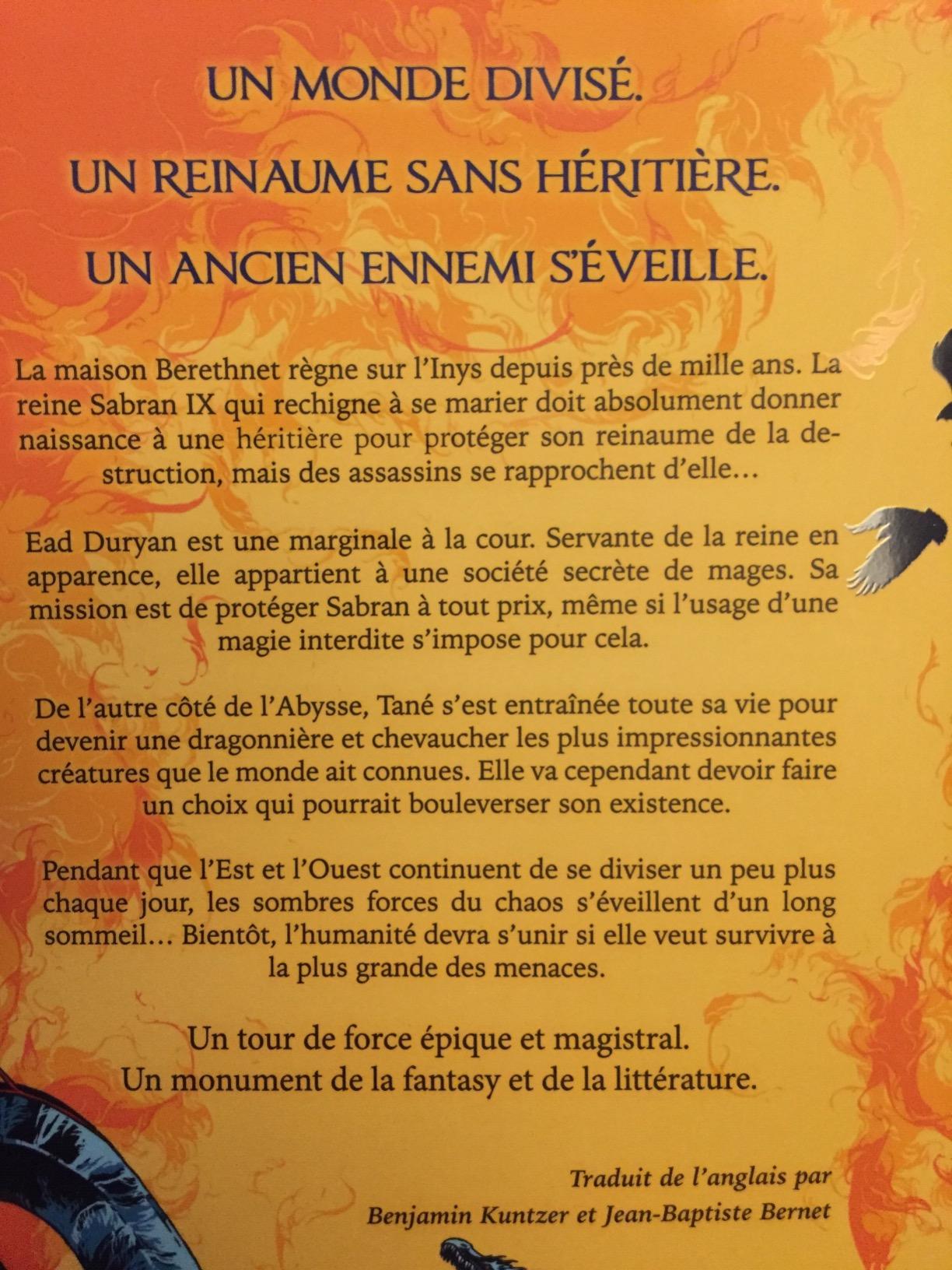 Le Prieuré de l'Oranger (édition draconique) : Shannon, Samantha ...