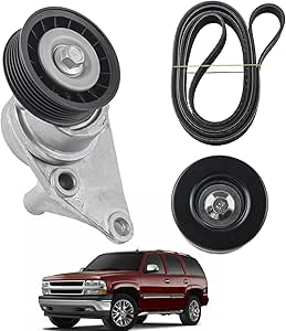 Amazon.com: YzusGomumu Complete Serpentine Belt Drive Component Kit ...
