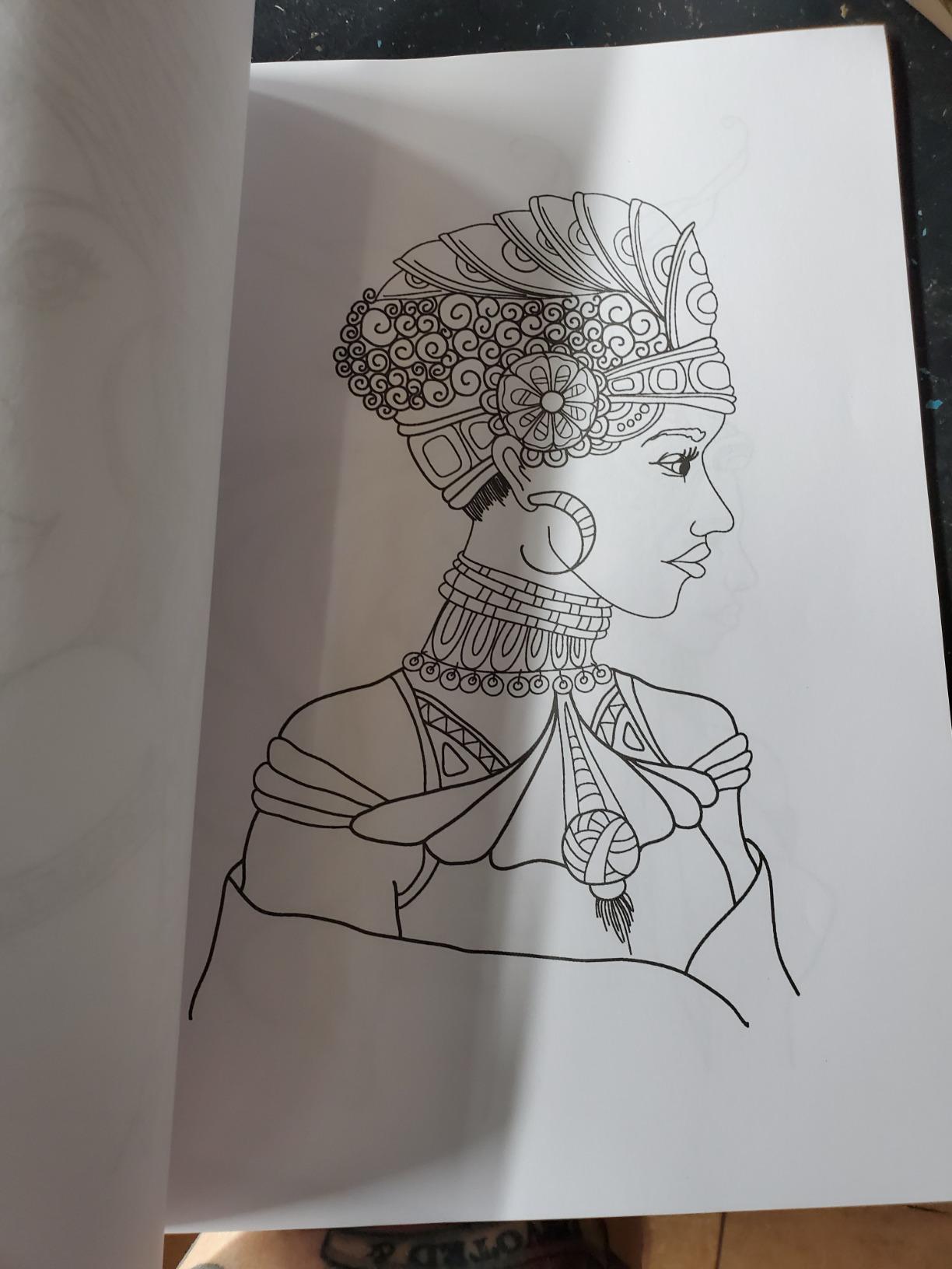 Disney Princess: Adult Coloring Book: Beautiful designs to Inspire your ...