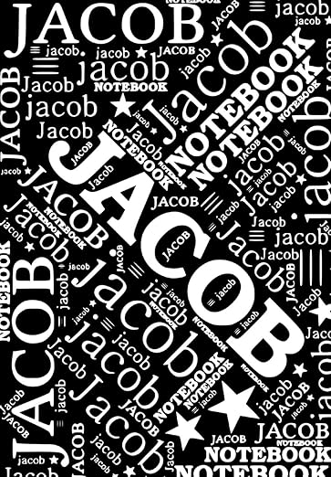 Amazon.com: Notebook Jacob: Cool Personalized Name Journal ...
