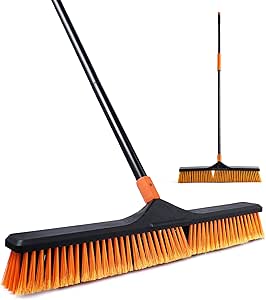 REECOO Broom with handle, street broom/floor brush, 2-1 Cleanhome, 166 ...