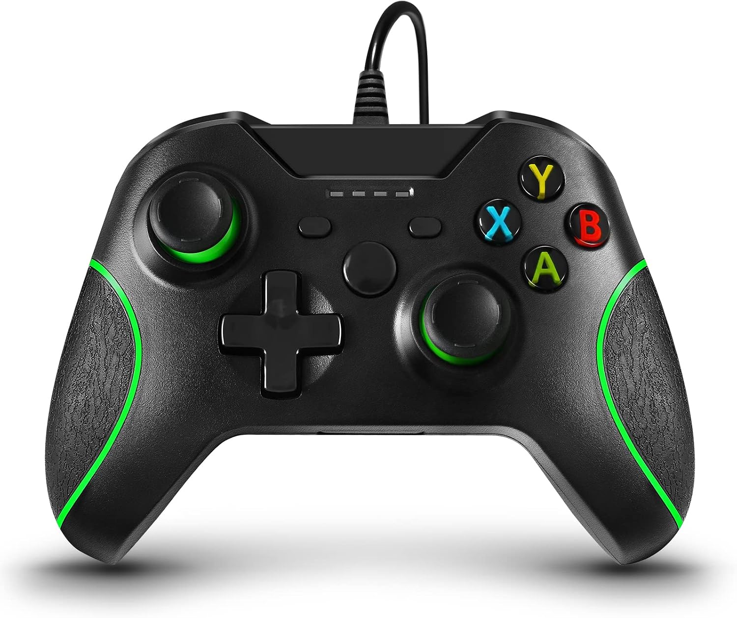 Replacement for Wired Xbox One Controller, Black Gamepad Joystick ...