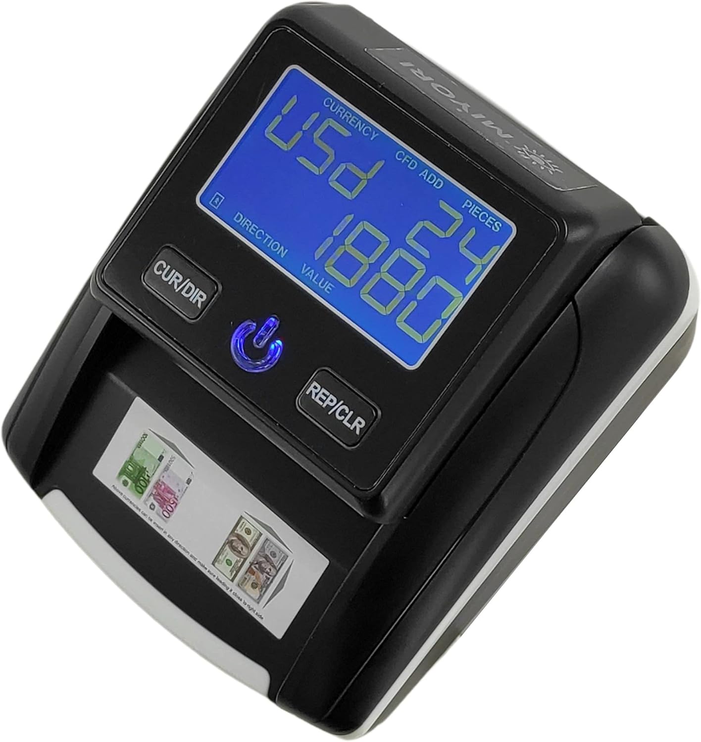 Amazon.com : Counterfeit Bill Detector. Checks for UV(Ultraviolet), MG ...