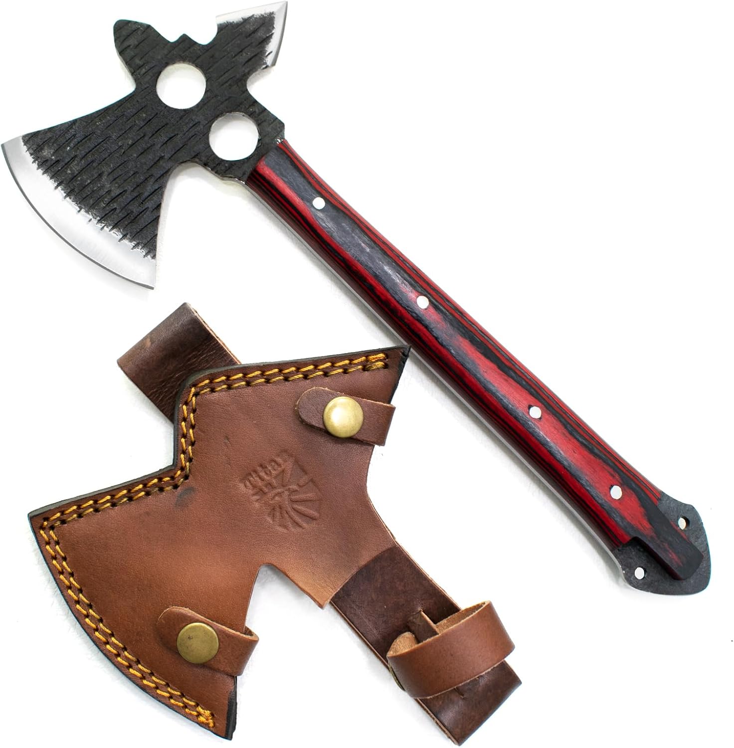 Amazon.com : Titan International Knives Hunting Tomahawk Axe 1080 ...