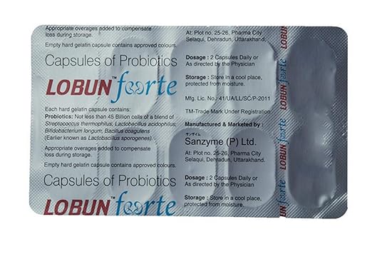 Lobun Forte - Strip of 10 Capsules : Amazon.in: Health & Personal Care