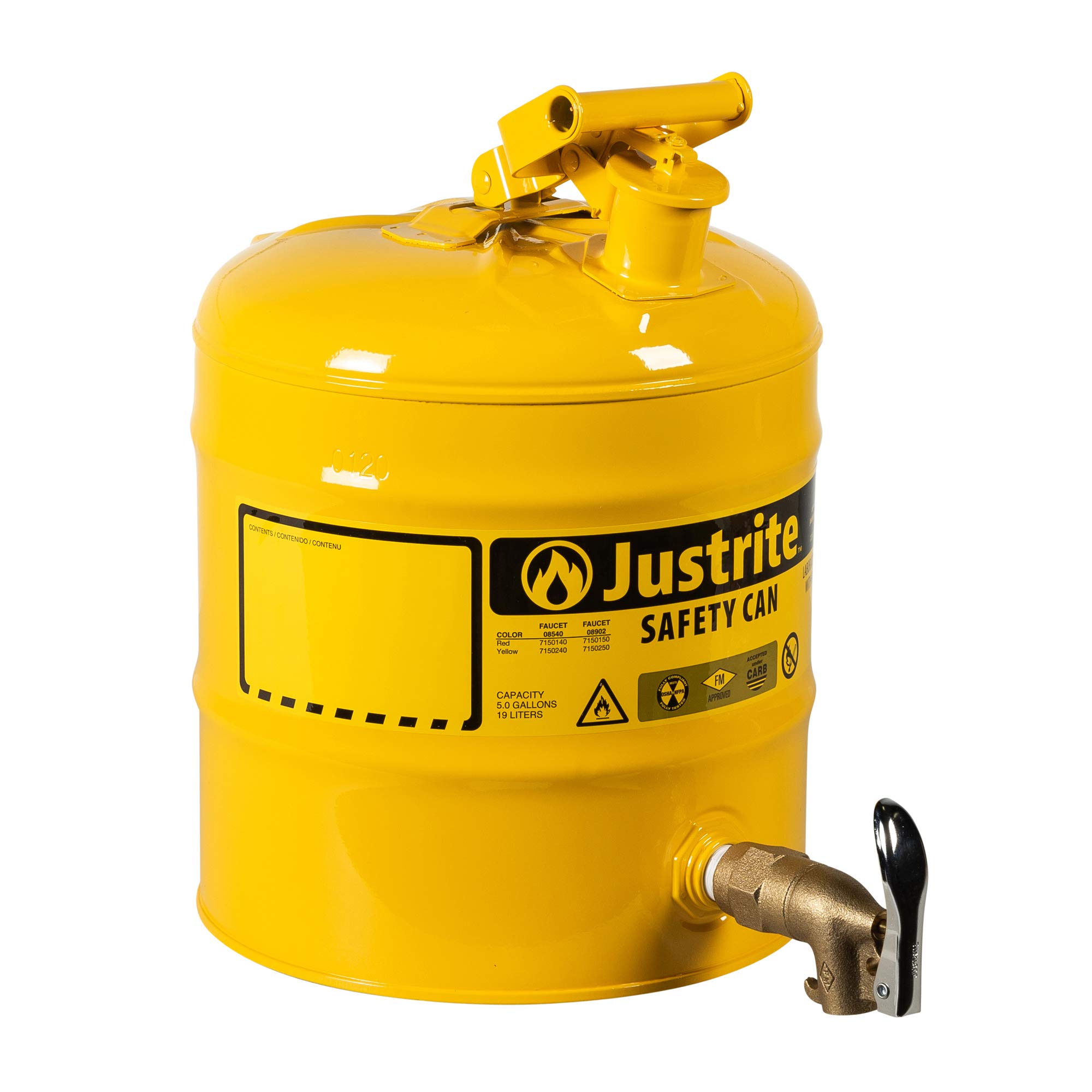 Snapklik.com : Justrite 7150250 Type I Galvanized Steel Laboratory ...
