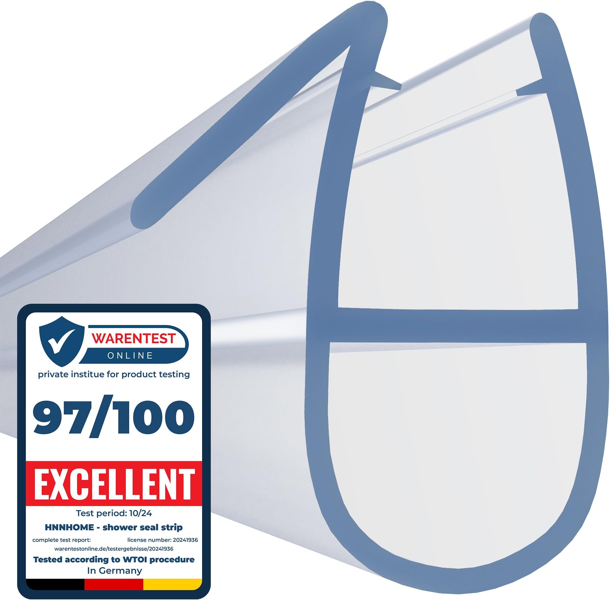 2M Shower Screen Seal Strip,U Shape Shower Glass Door Seal Strip Shower ...