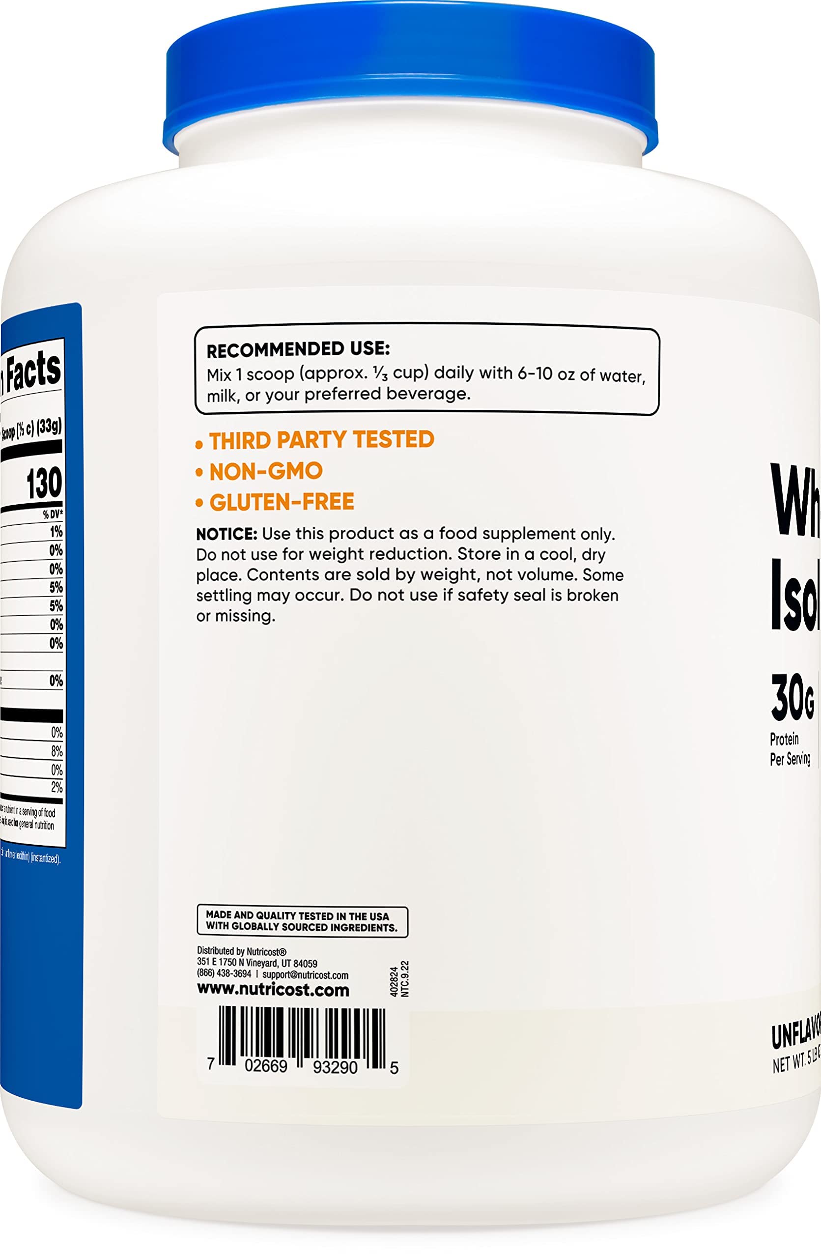Snapklik.com : Nutricost Whey Protein Isolate