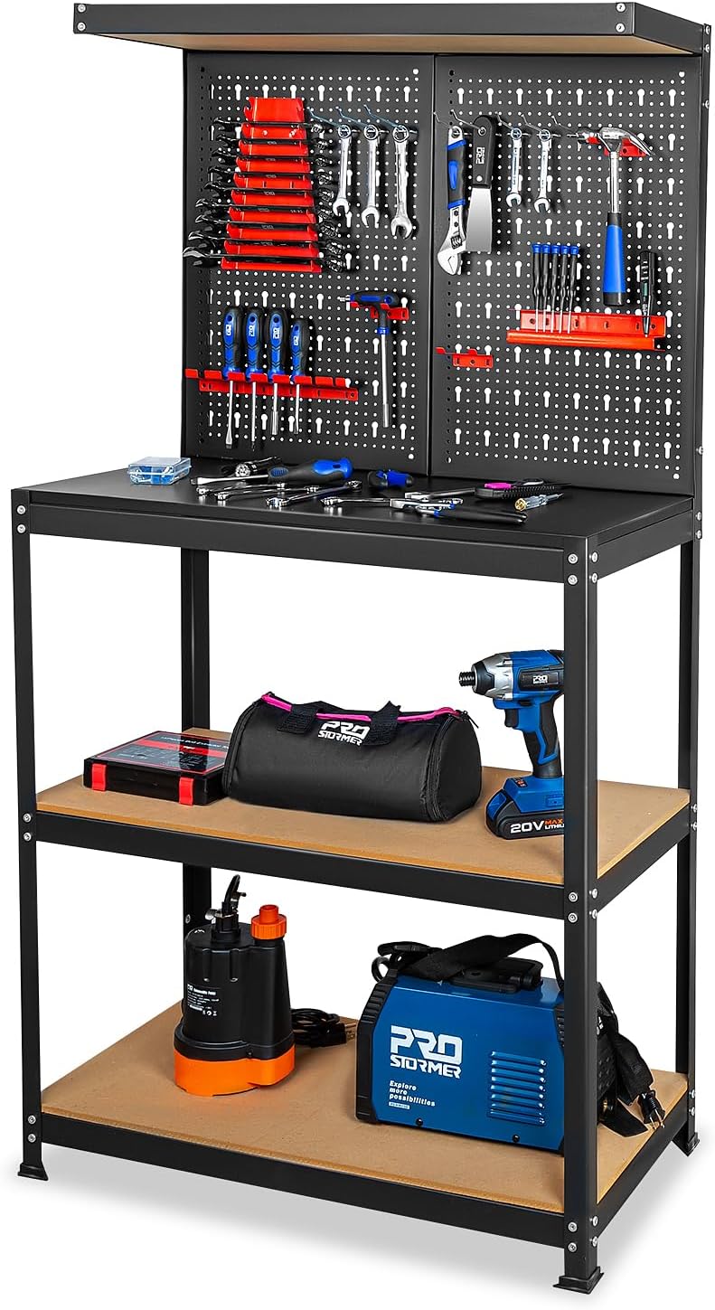 31.5”Workbench, Heavy-Duty Steel Tool Workbench Philippines | Ubuy
