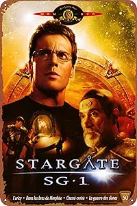 Amazon.com: Stargate SG-1 Tin Sign Retro Metal Movie Poster Art Wall ...