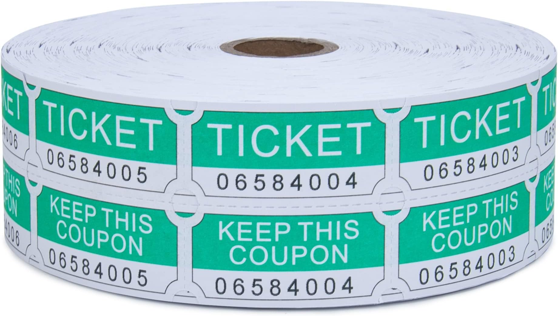 L LIKED 50/50 Raffle Tickets Double Roll of 2000, 1 Roll of Tickets ...