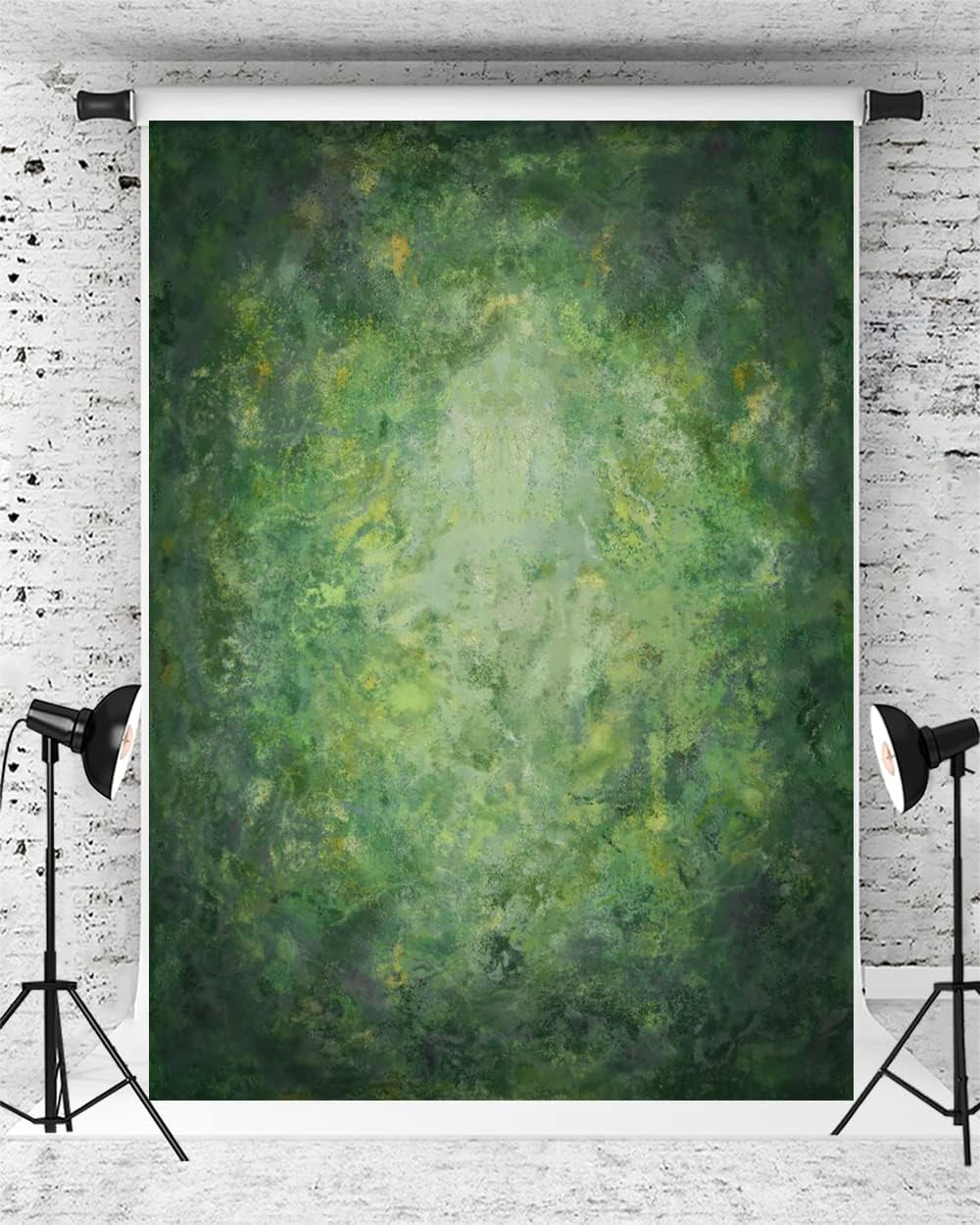 Kate 2x3/6.5x10ft Green Texture Backdrop Green Portrait Background ...