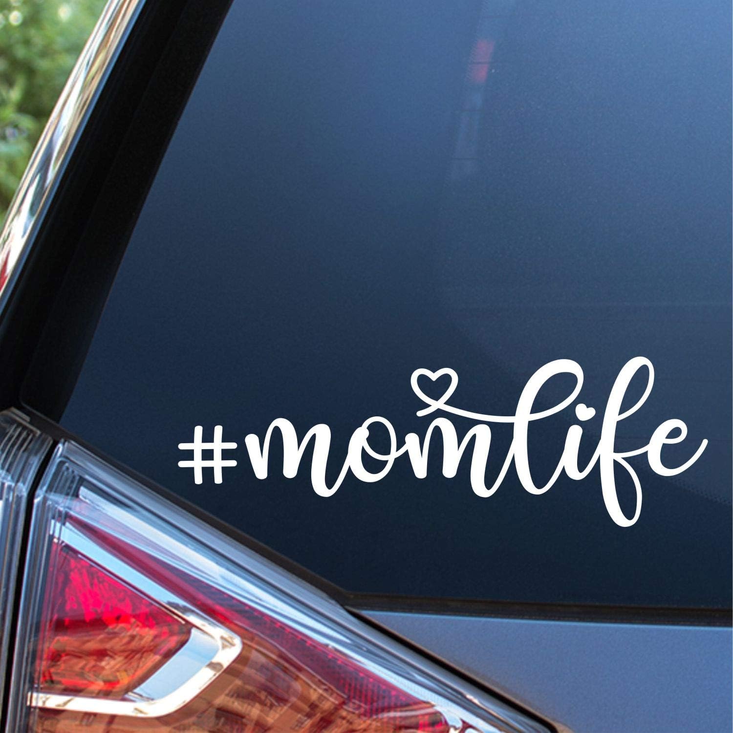 Amazon.com - Blue Giraffe Mom Life Car Decal - 7'' Cute Bumper Sticker ...