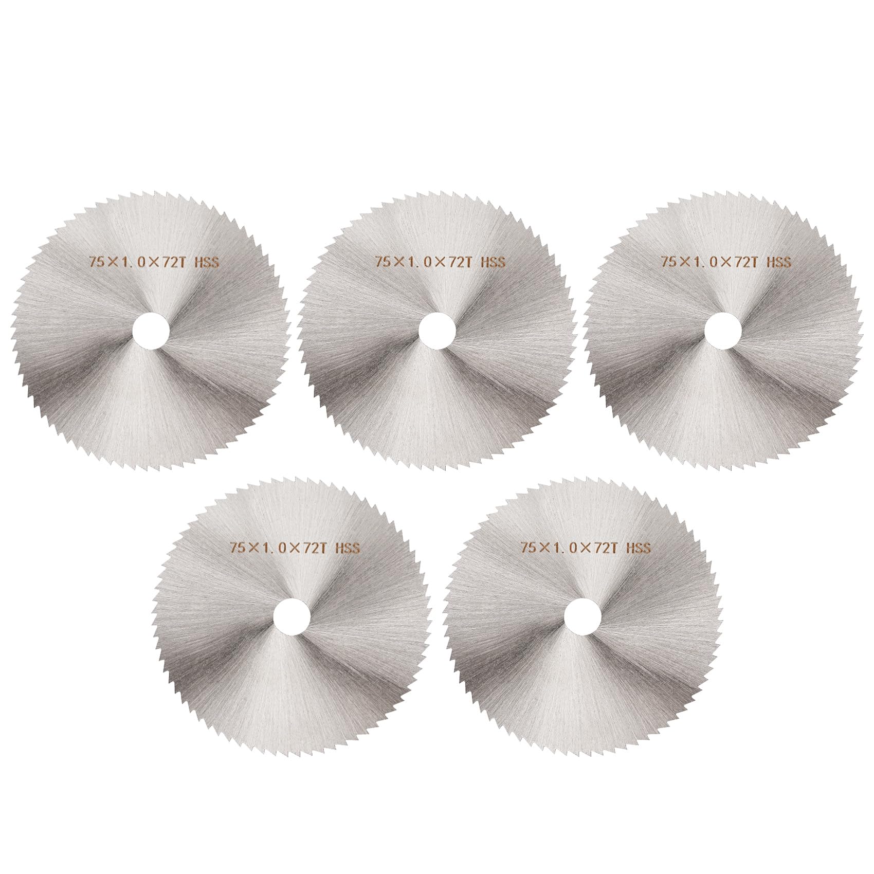 NuoDunco 3 Inch Hss Circular Saw Blade 5Pack, W3/8" Arbor Hole Cutting ...