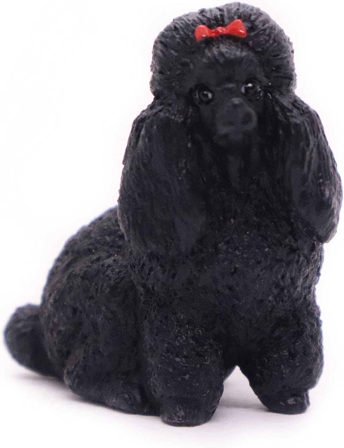 Figura de bulldog negro en miniatura de 1 pulgada de alto figura de ...