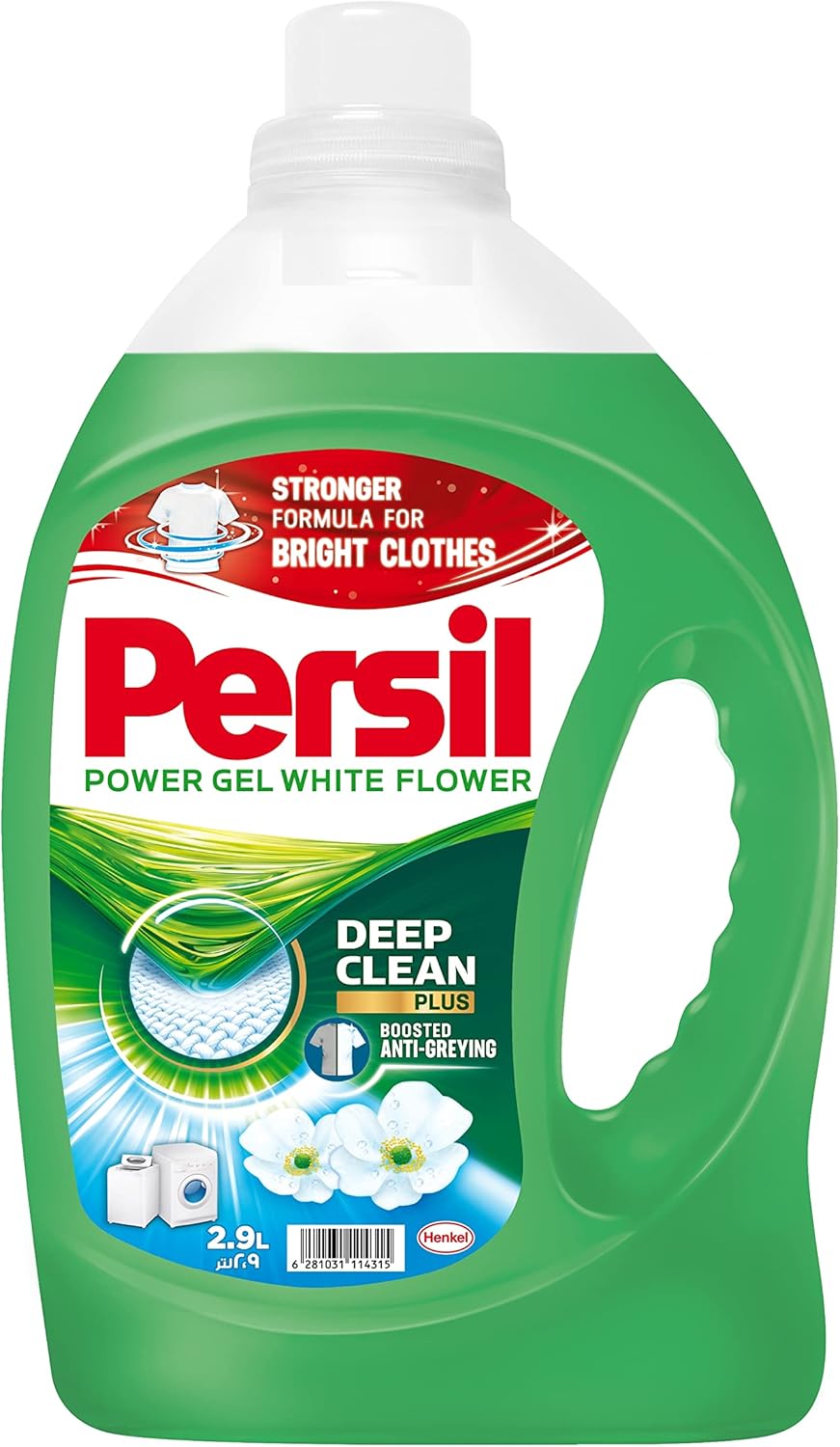 Persil Power Gel Liquid Laundry Detergent, With Deep Clean Technology ...