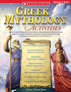 Greek Mythology Activities: Activities to Help Students Build ...