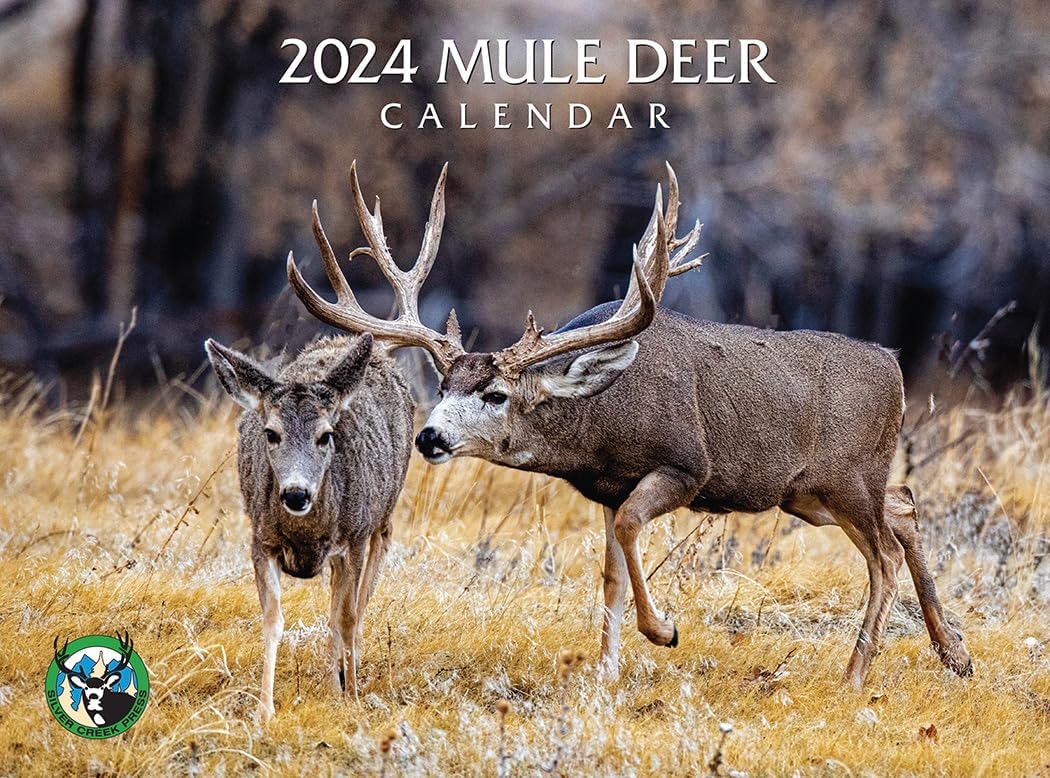 Amazon.com: 2024 Mule Deer Wall Calendar : Office Products